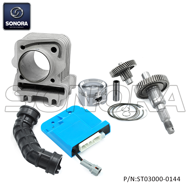 Piaggio ZIP E5 50CC High Performance ECU with gear set and big bore ...